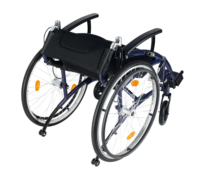 Aluminiowy wózek inwalidzki klasy premium - lekka konstrukcja ...